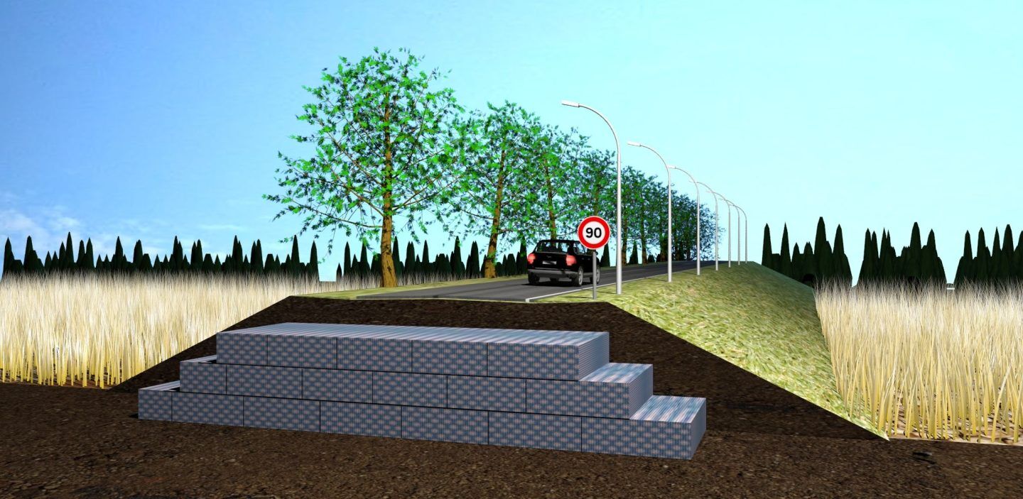 GEOlight® - Solution for lightweight embankments - Energy